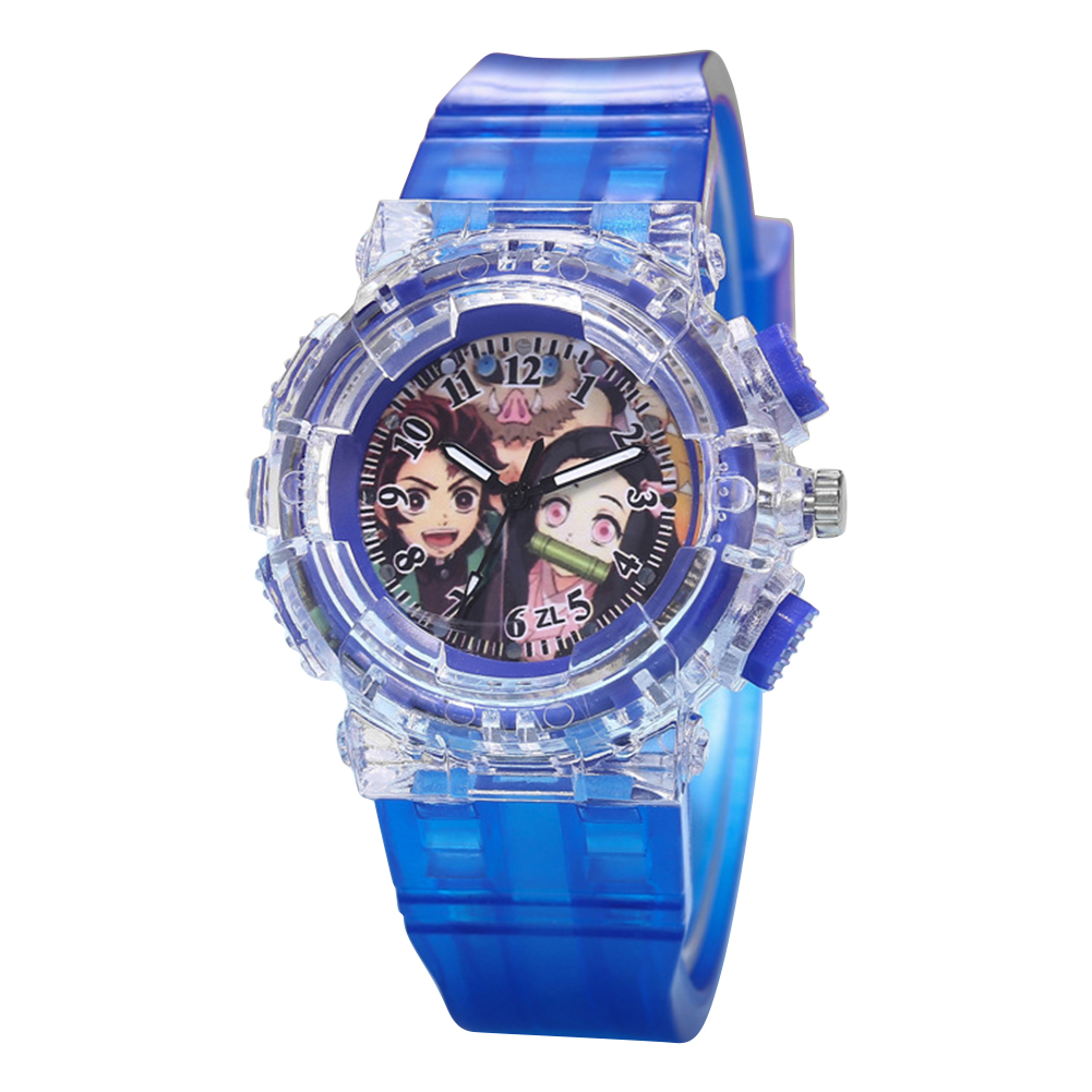 Reloj Luminoso Anime Ghost Slayer Es Personajes Dibujos Animados para ...